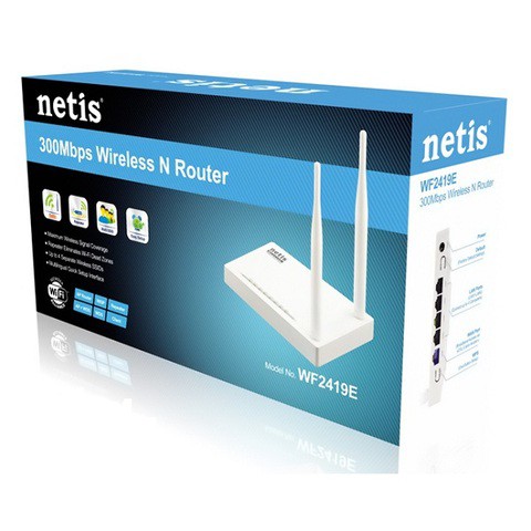 netis router WF2419E 300Mbps 5 dbi