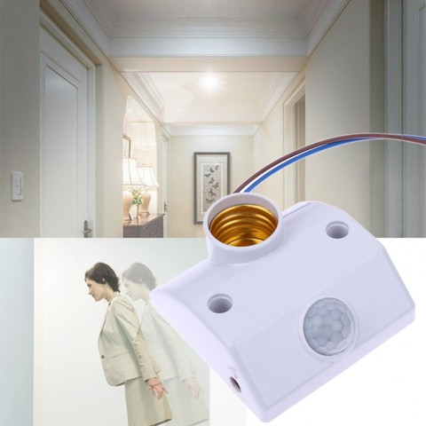 Sensor Automatic Energy Saving LED Light Lamp Holder Switch