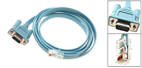 Consol Cable DB9 to RJ45 RS232 Console Cable