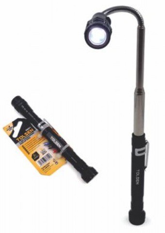 Light On Magnetic Telescopic Flashlight 3 in 1 Equipped with Magnet on ...