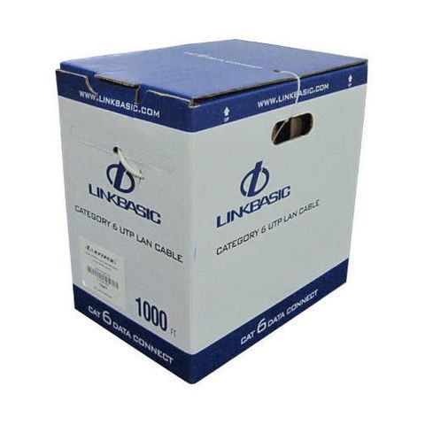 LinkBasic Cat 6 UTP Solid Cable 305Meter
