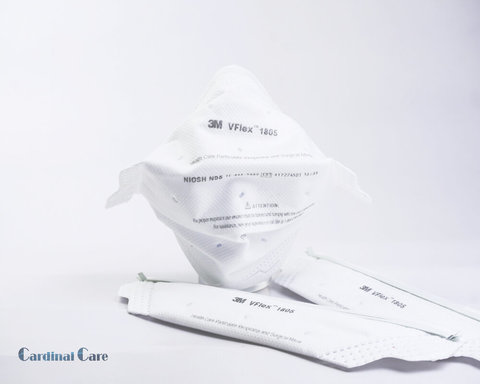 3M N95 1805 VFlex Health Care Particulate Respirator and Surgical Mask