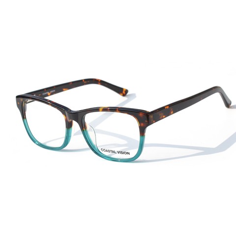 Coastal Vision Stylish Dark Havana Green Frame CVE 4913