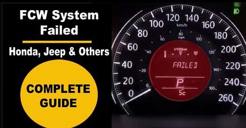 Fcw System Failed On Honda Means Reasons And How To Fix it UAE