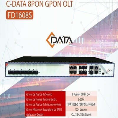 CDATA GPON OLT 8 PORT