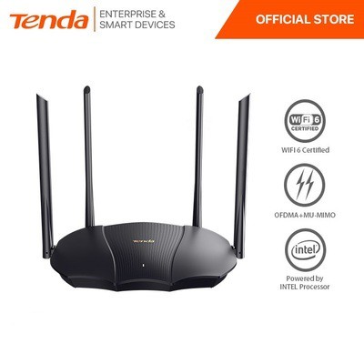 Tenda RX9 Pro Ax300 WiFi6 Dual Band Gigabit Router