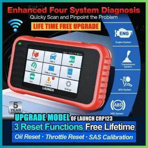Launch CRP123E Elite OBD2 Car Scan Tool Price in Dubai United Arab Emirates