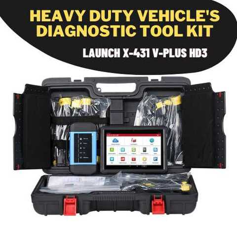 Launch X-431 V Plus HD3 Heavy Duty 24V Vehicle Diagnostic Tool Price in ...