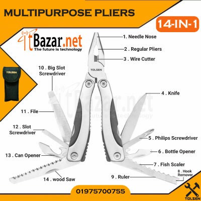 Multipurpose Plier 14 in 1 Multi Tool