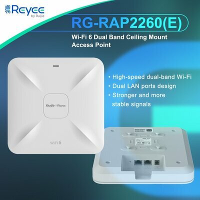 Ruijie Ap RG-RAP2260(G) Wi-Fi 6 Dual Band