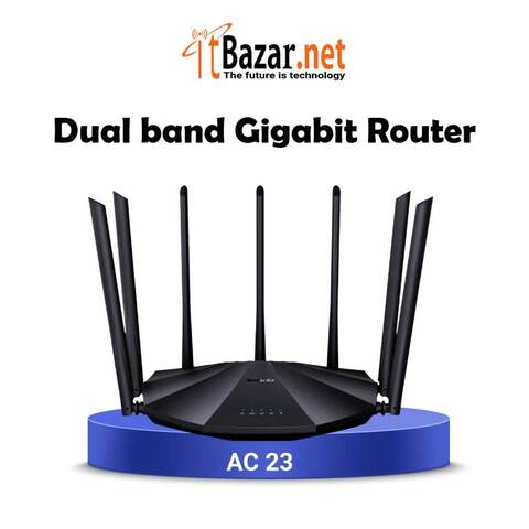 Tenda AC23 Gigabit Dual-Band AC2100 Wireless Router