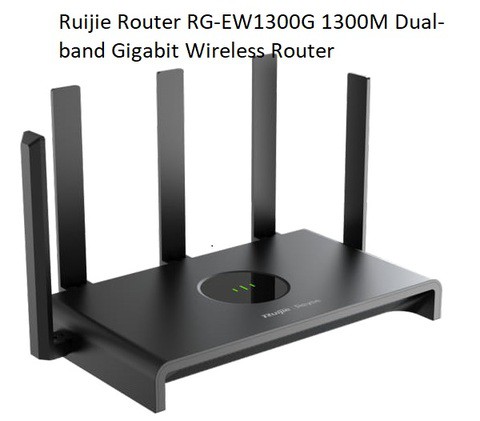 Ruijie Router RG-EW1300G 1300M Dual-band Gigabit Wireless Router