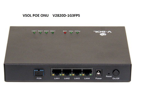 VSOL POE ONU V2820D-1G3FPS XPON