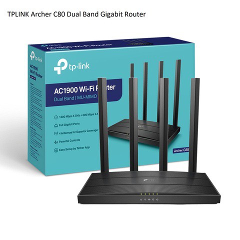 TPLINK Archer C80 Dual Band Gigabit Router