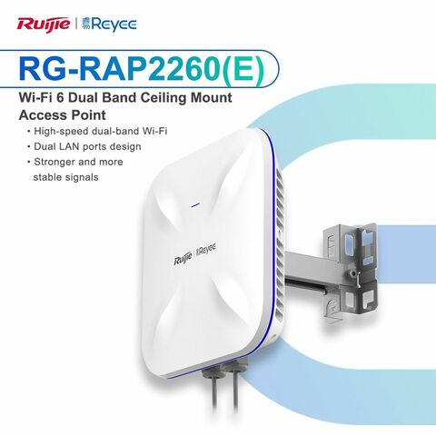 Ruijie Outdoor Ap RG-RAP6260(G) AX1800 Wi-Fi 6 Dual Band Gigabit ...
