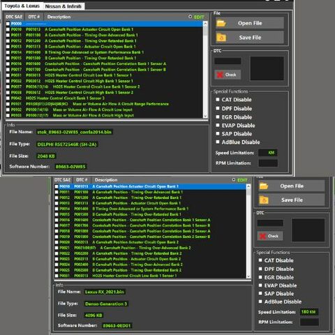Hextec ECU Customize Software for Lexus and Toyota at JDTCL Dubai