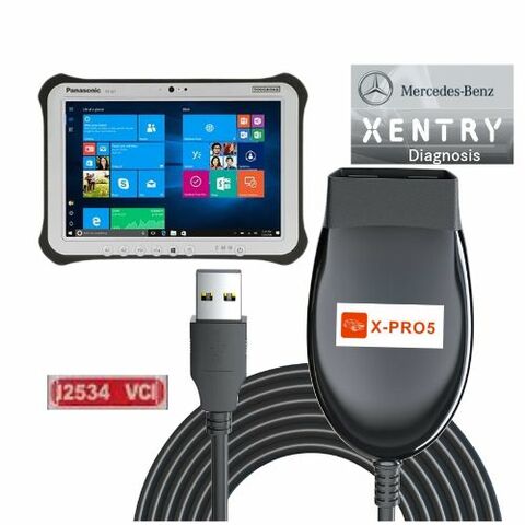 Xentry Pass Thru Software J2534 VCI Kit for Mercedes-Benz - 2023.09 ...