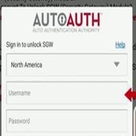 FCA SGW Autoauth Account Subscription
