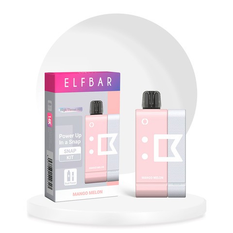 ELFBAR SNAP KIT - MANGO MELON (14000 PUFFS)
