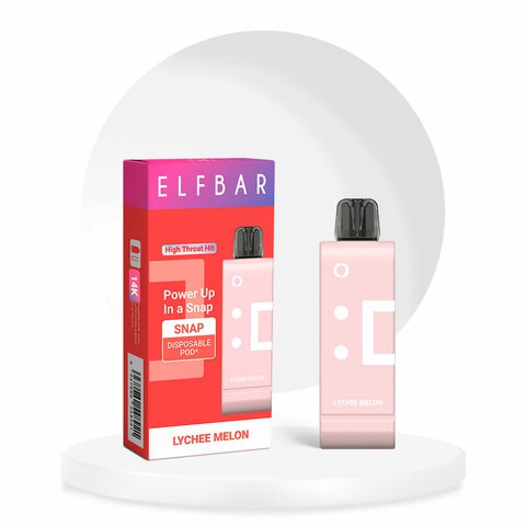 ELFBAR SNAP CARTRIDGE - LYCHEE MELON (14000 PUFFS)
