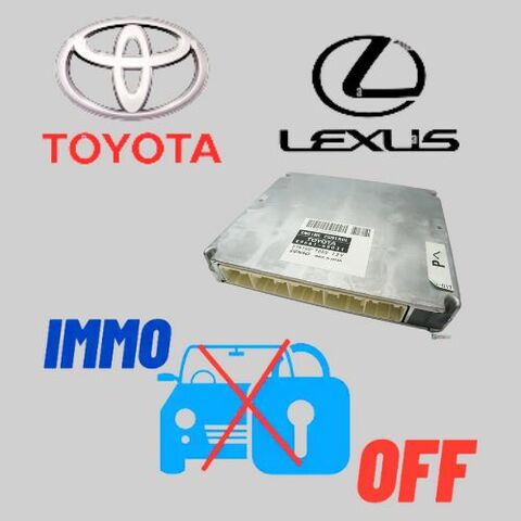 Buy Toyota Lexus ECU Immo Off Files Online with Support