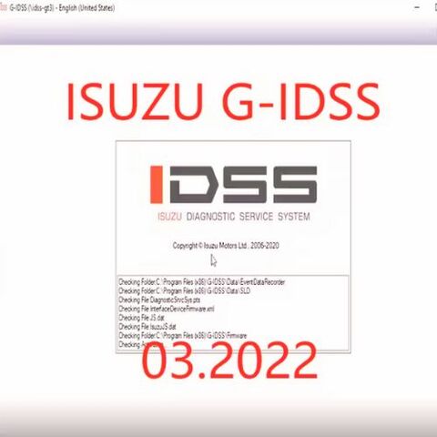 Isuzu IDSS Diagnostic & Service Software For Truck & Car