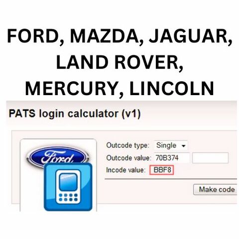 PATS Login Service Calculator for Ford & More