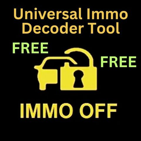 World's Best Free Immo Off Software: Disable Car Immobilizer