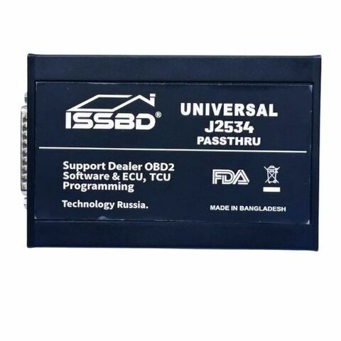 ISSBD Universal J2534 OEM Vehicle Interface | Advanced OBD2 VCI USB ...